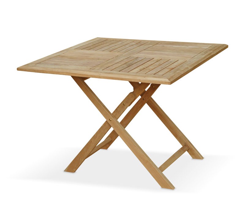 Suffolk Teak Square Folding Table
