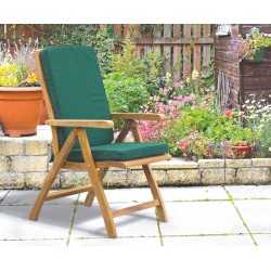 Bali Teak Outdoor Recliner Chair
