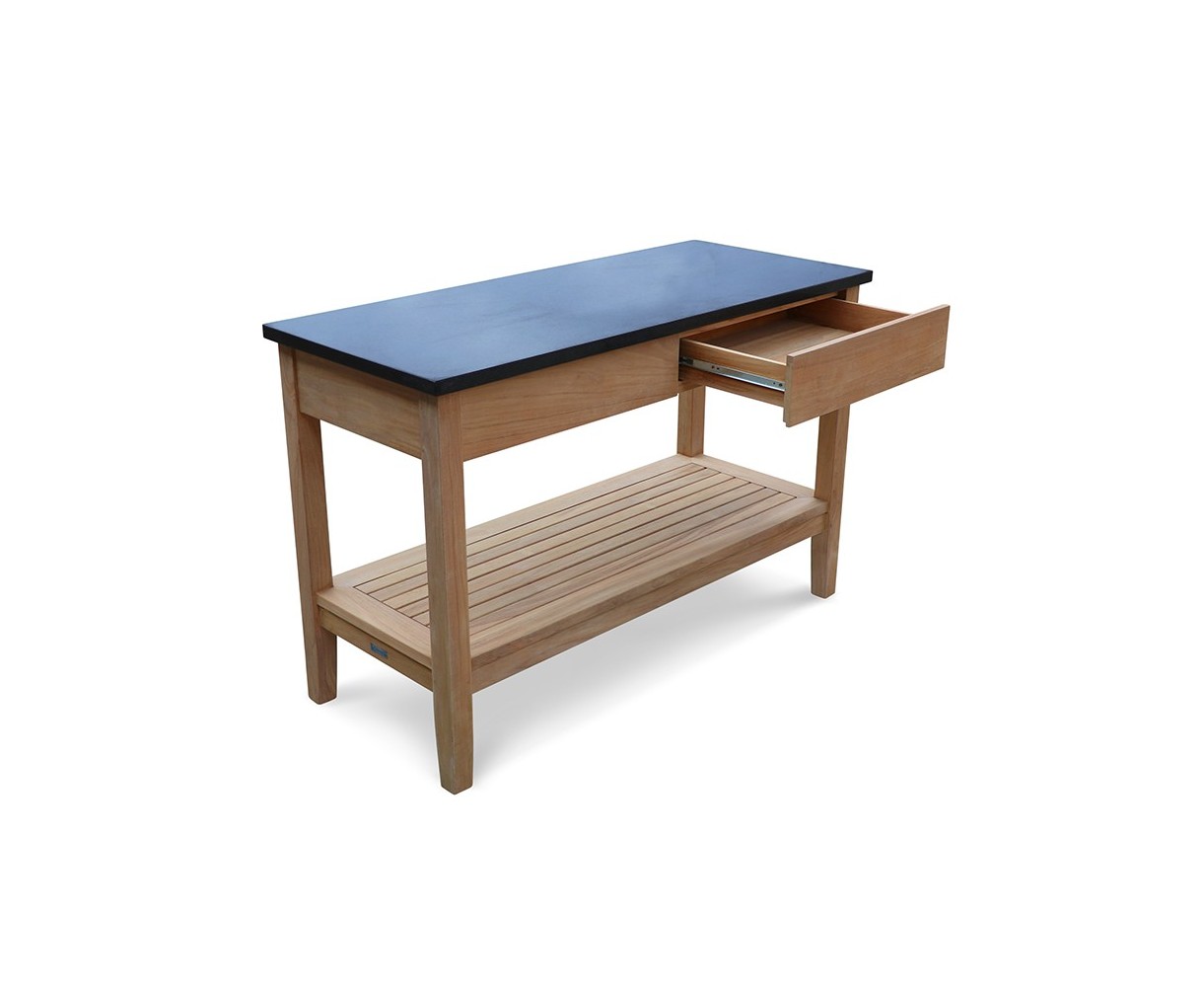 Aria Garden Console Table with drawers, Outdoor Sideboard