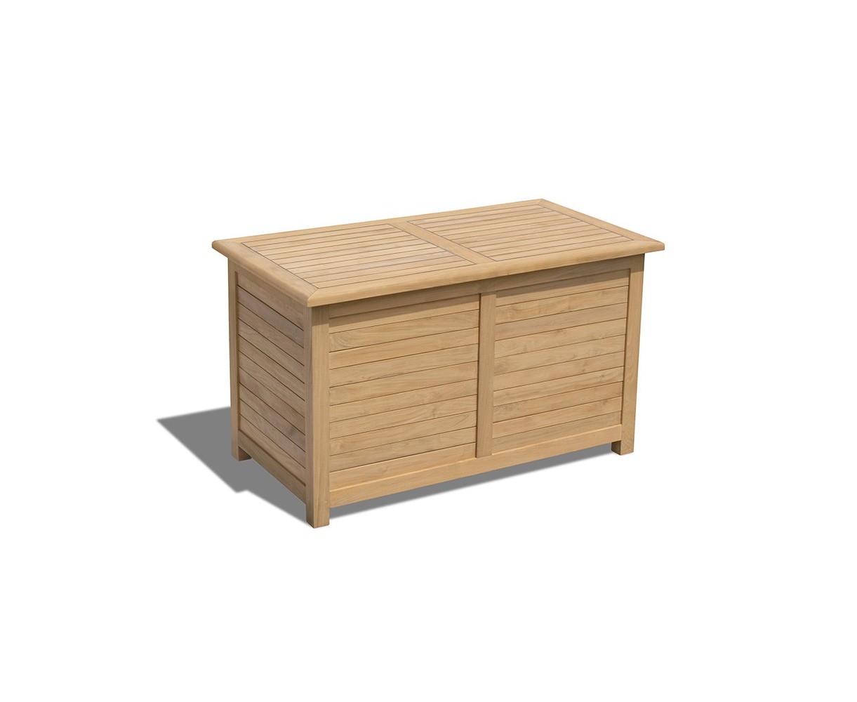 Teak Garden Storage Box, Large Outdoor