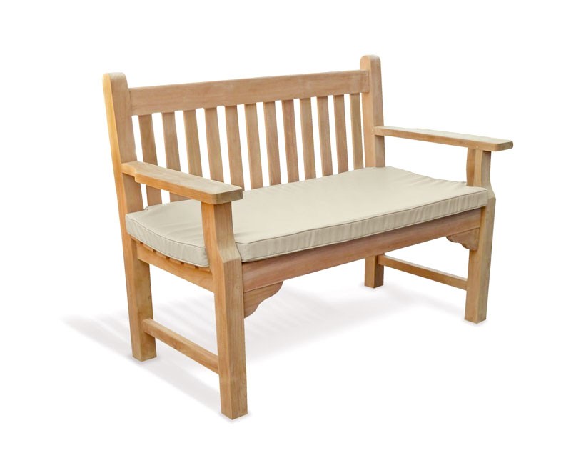 Taverners Teak 2 Seater Garden Bench | Heavy Duty Garden Bench