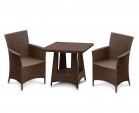 Rivera Poly Rattan Dining Table and Chair Set