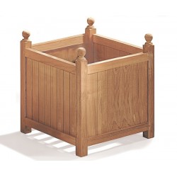 Pair of Extra Large Versailles Planter | Teak Garden Wooden Planters