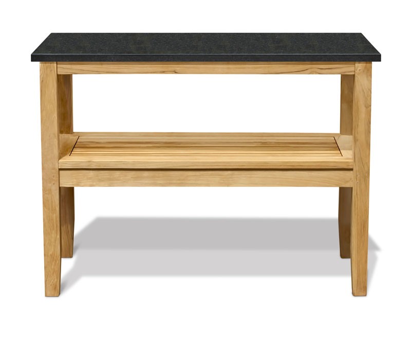 Aria Patio Buffet Table, Outdoor Teak Console Table - 1.2m