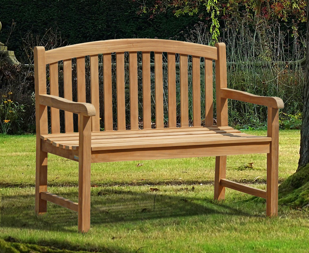 Clivedon Teak 2 Seater Garden Bench | Garden Seat Bench