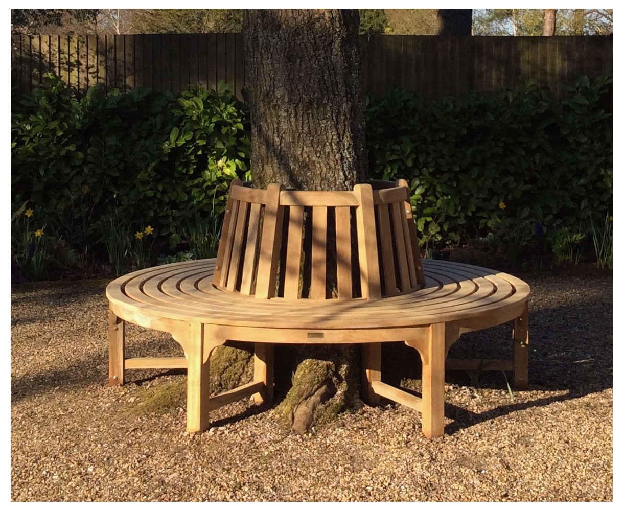 Teak Circular Tree Seat - 180cm