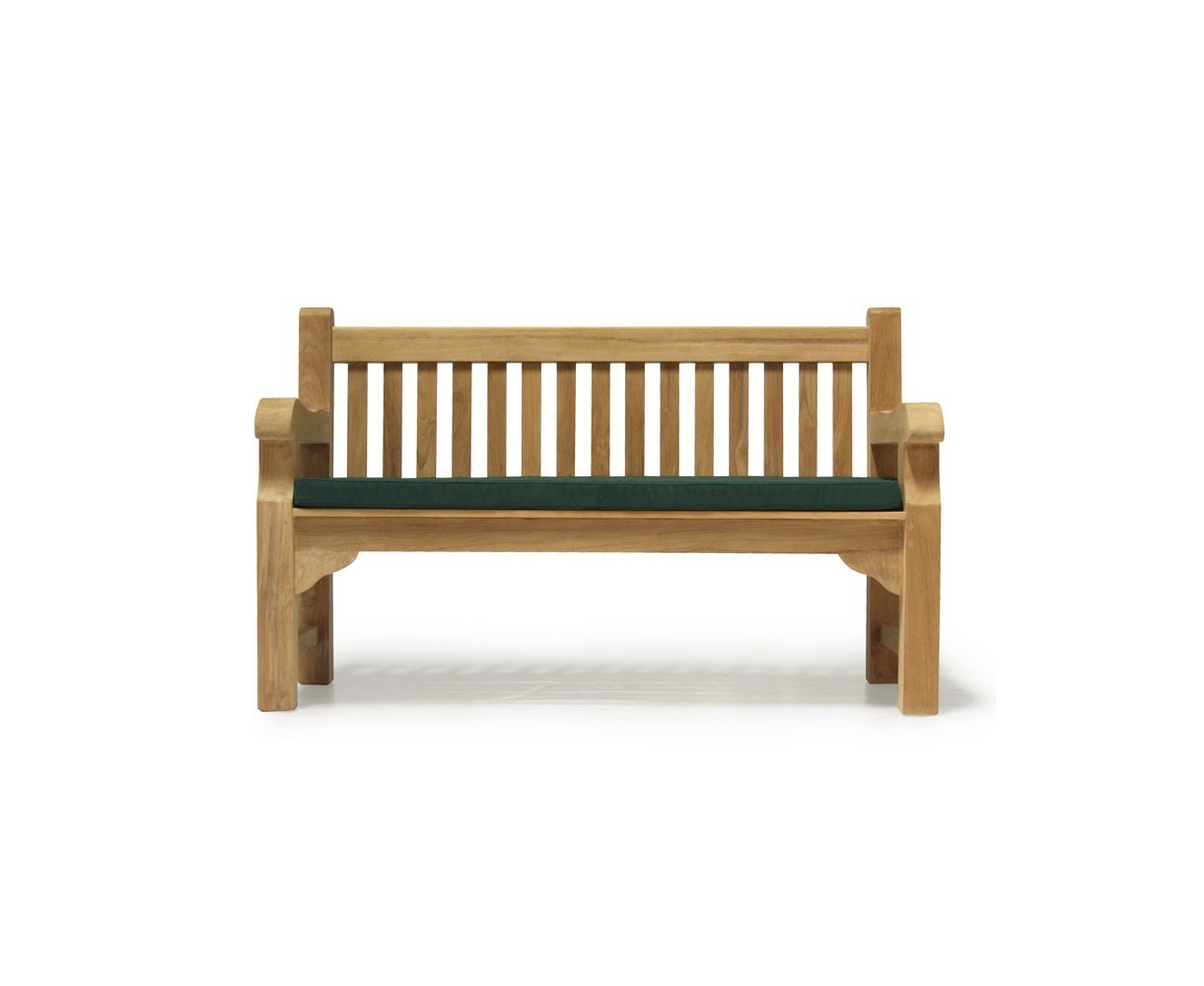 Balmoral 5ft Teak Park - Street Bench | Heavy Duty Garden Bench