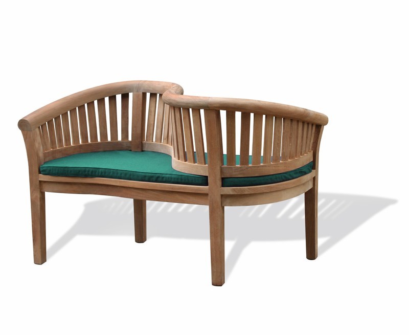 Teak Garden Love Seat - Love Bench