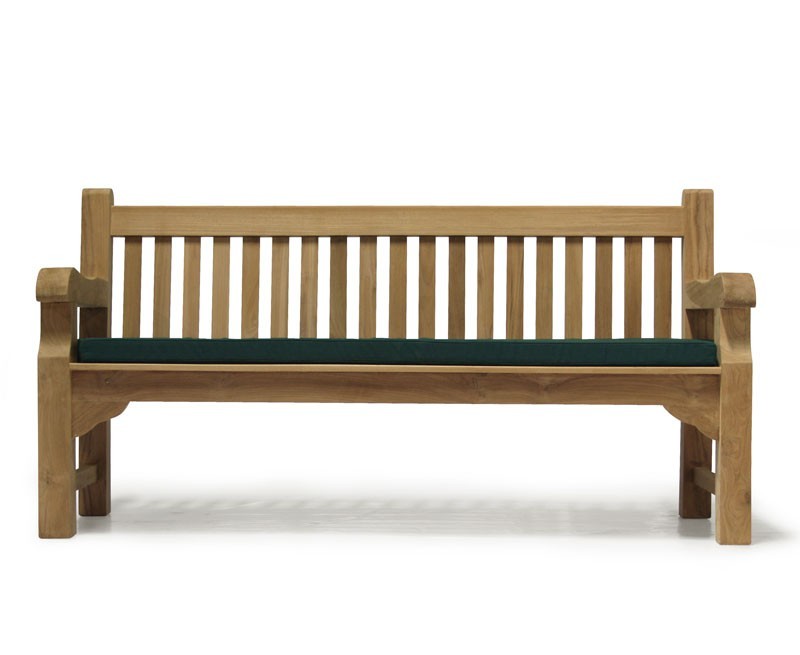 Balmoral Park Bench 6ft Teak Street Bench - 1.8m