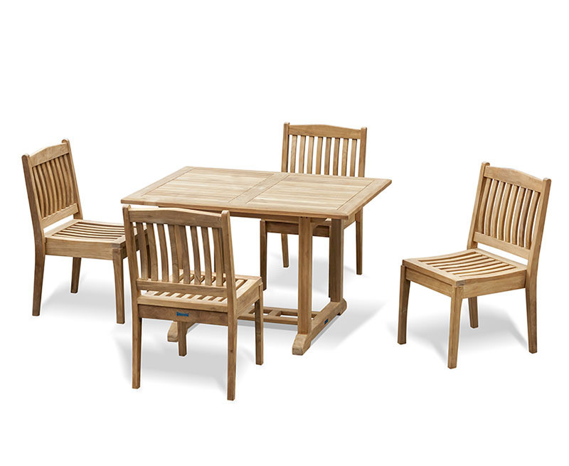 Hilgrove 1.2m Table and Stacking Chair Set