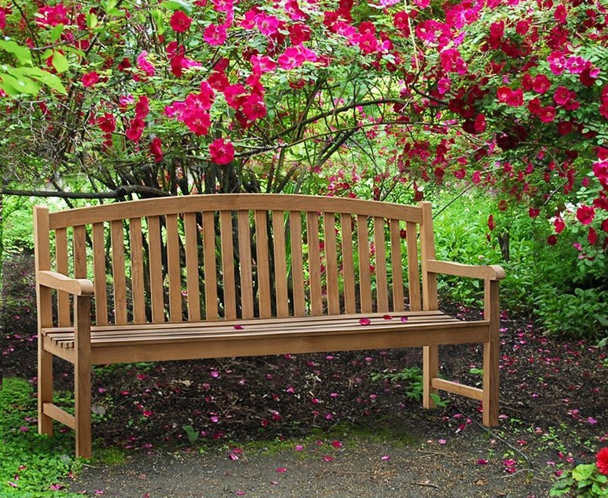 Clivedon Teak 4 Seater Garden Bench