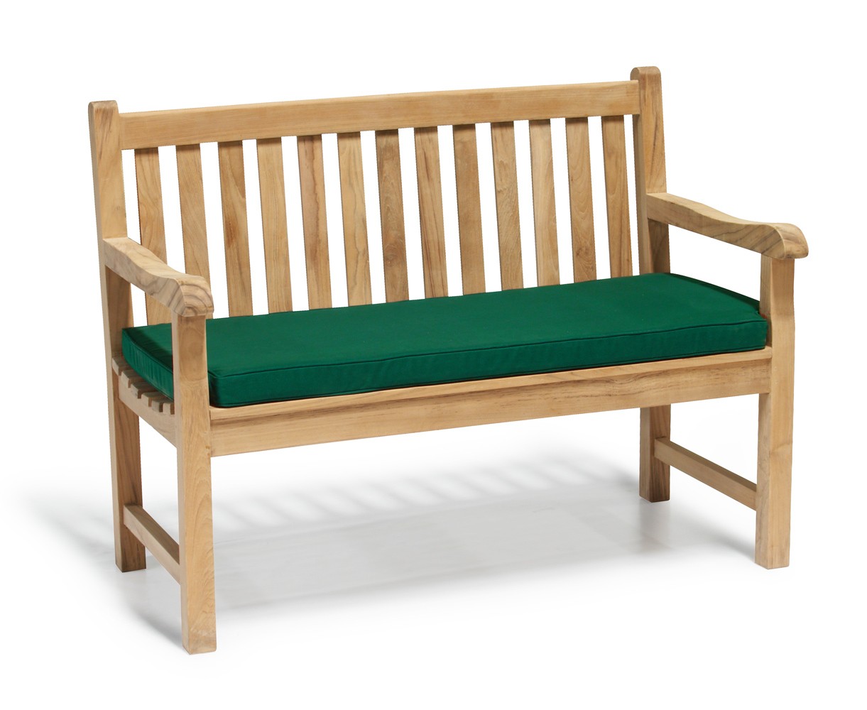 Windsor Teak 4ft Garden Bench | Small Outdoor Bench