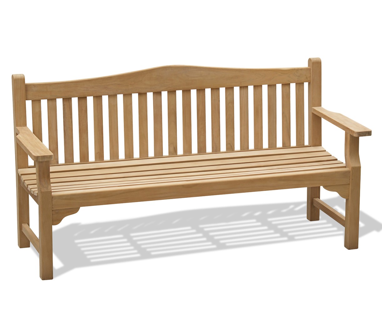 Tribute 6ft Teak Commemorative Memorial Bench | Remembrance Bench