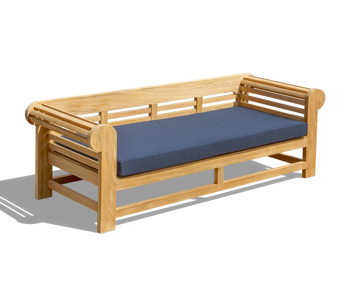 Lutyens-Style Outdoor Daybed, Teak