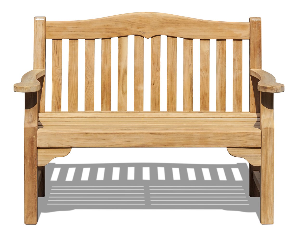 Rose Garden Teak Bench - 1.2m
