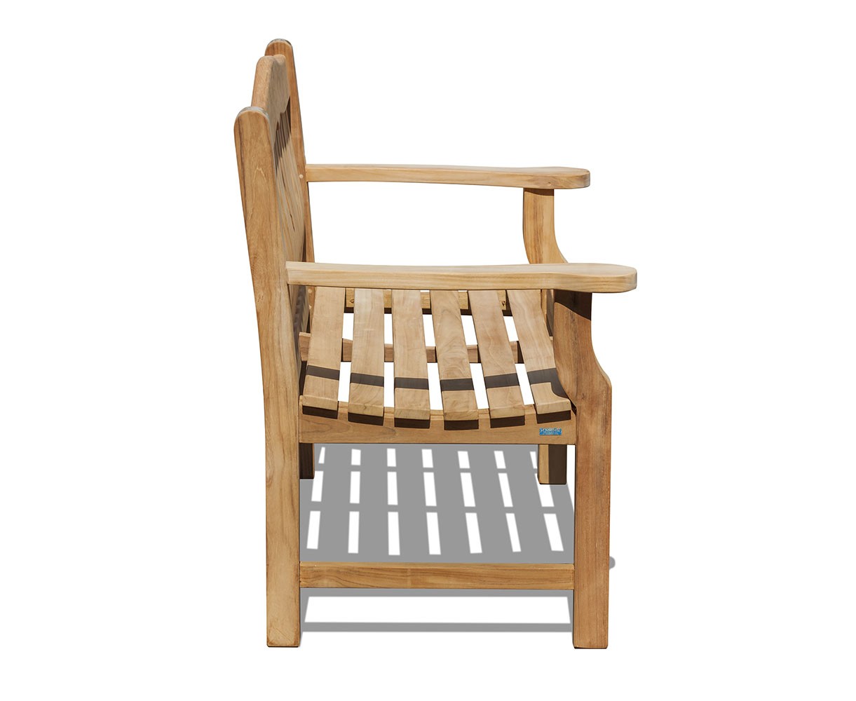 Rose Garden Teak Bench - 1.2m